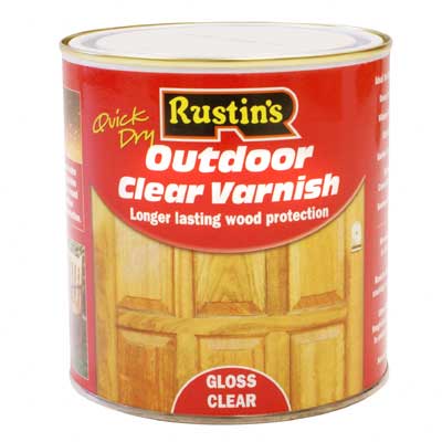 Outdoor clear varnish | Rustins | Köp billigt online - Lasses i Ryd