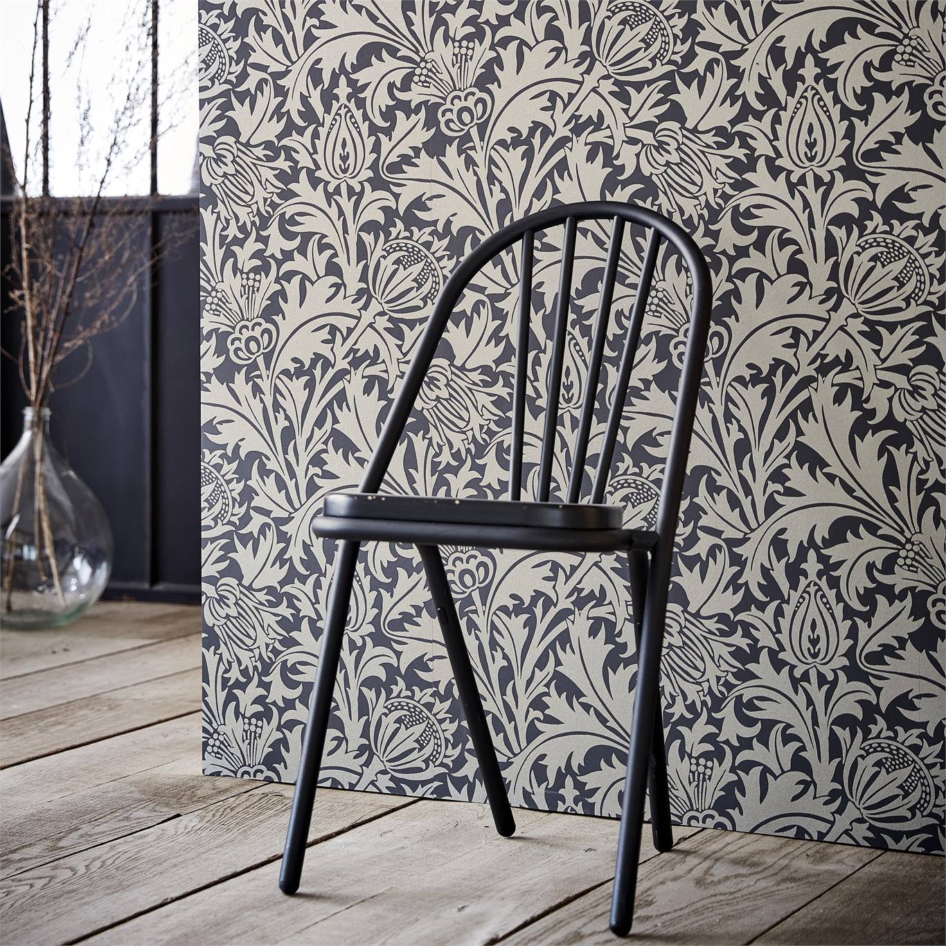 Pure thistle grey blue | William Morris - Pure Morris North Wallpapers